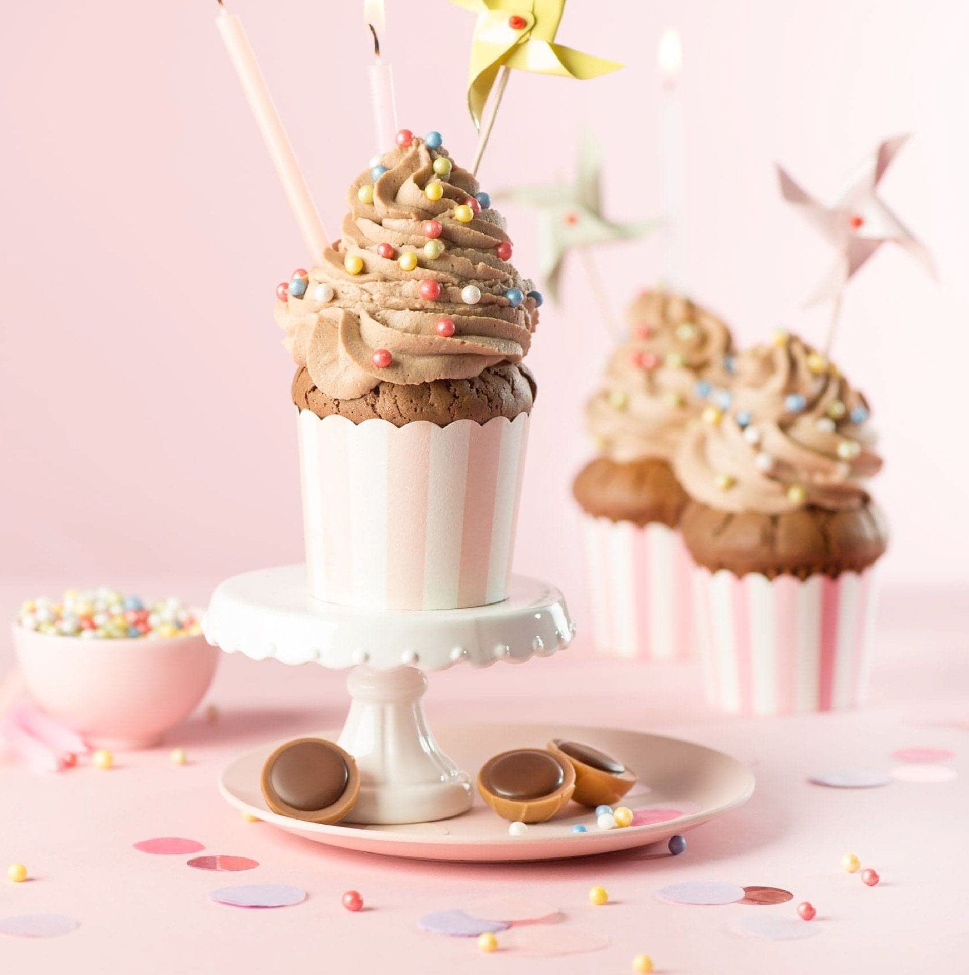 Toffifee: Cups mit Toffifee Crème – Rezept für Chocolate Toffifee Cups